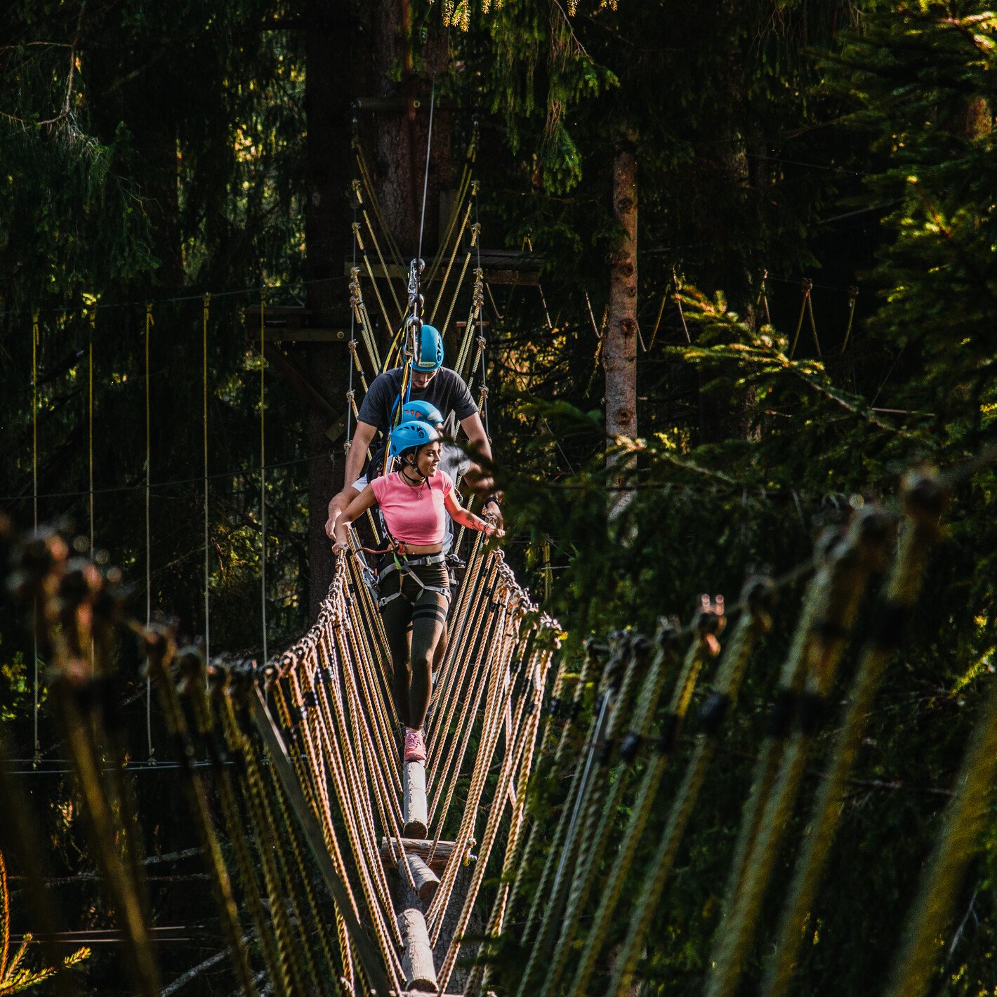 The largest High Rope Park of europe | Infrastructure