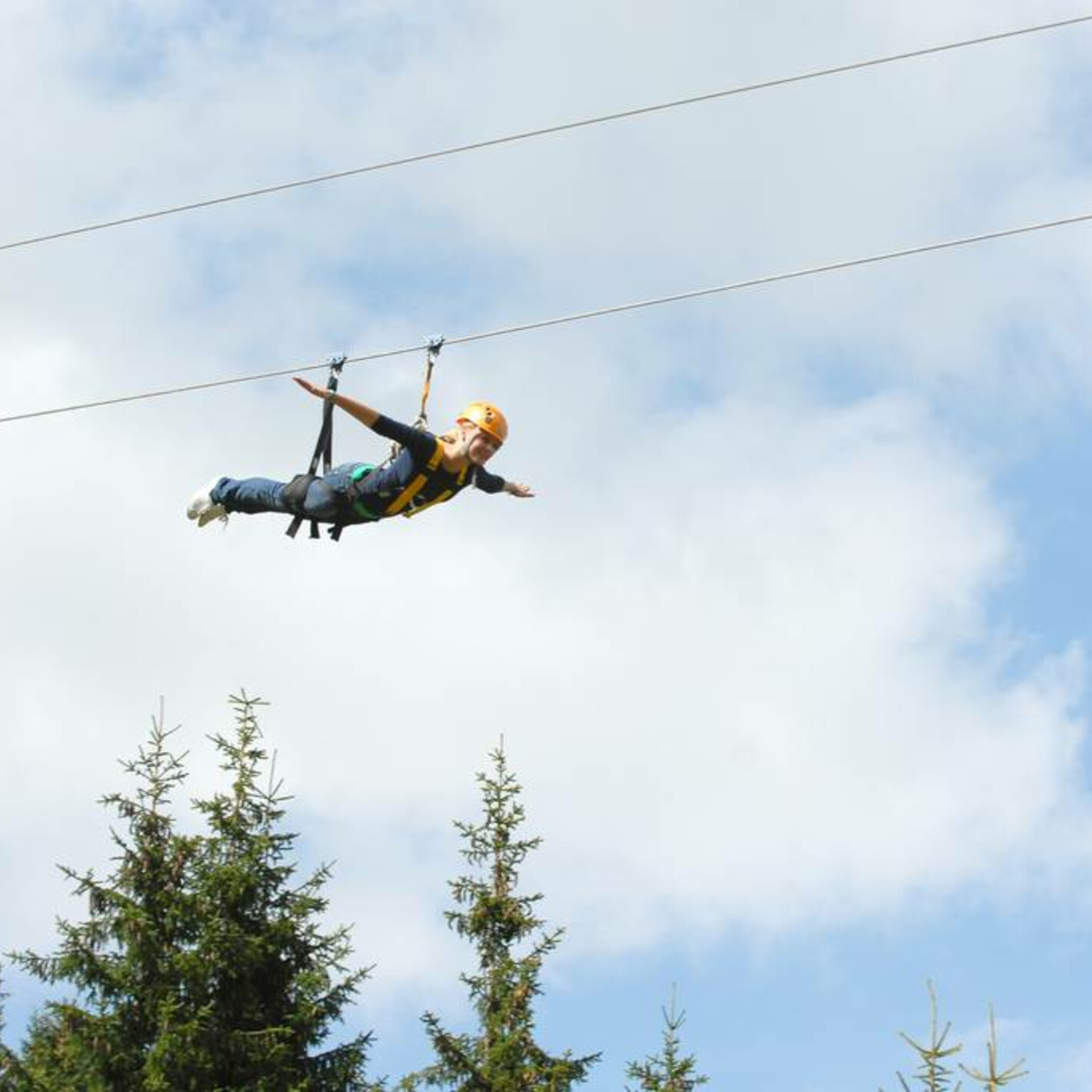 Mega Flying Fox | Infrastructure in Saalbach Hinterglemm