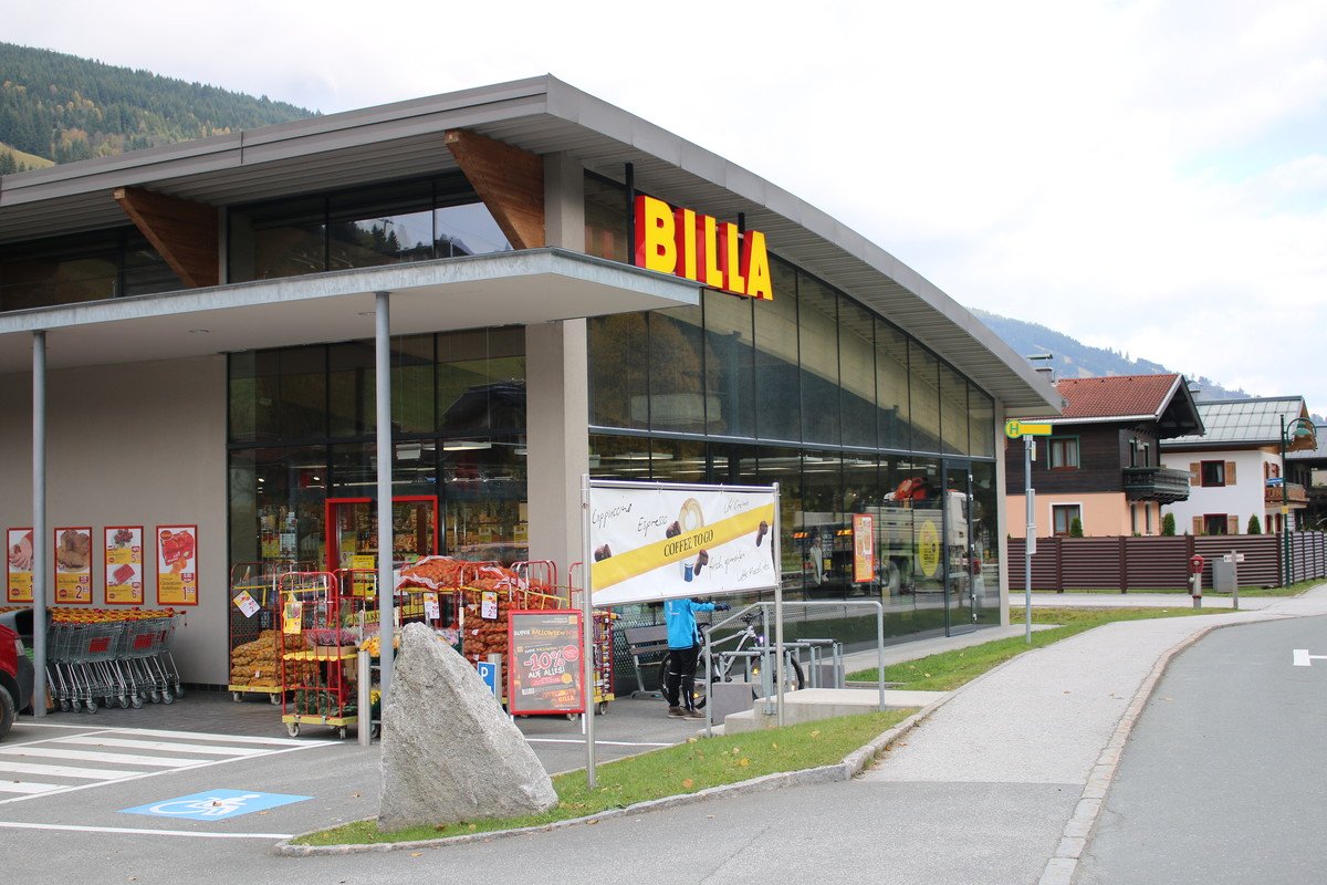 Billa Supermarkt | in Saalbach Hinterglemm
