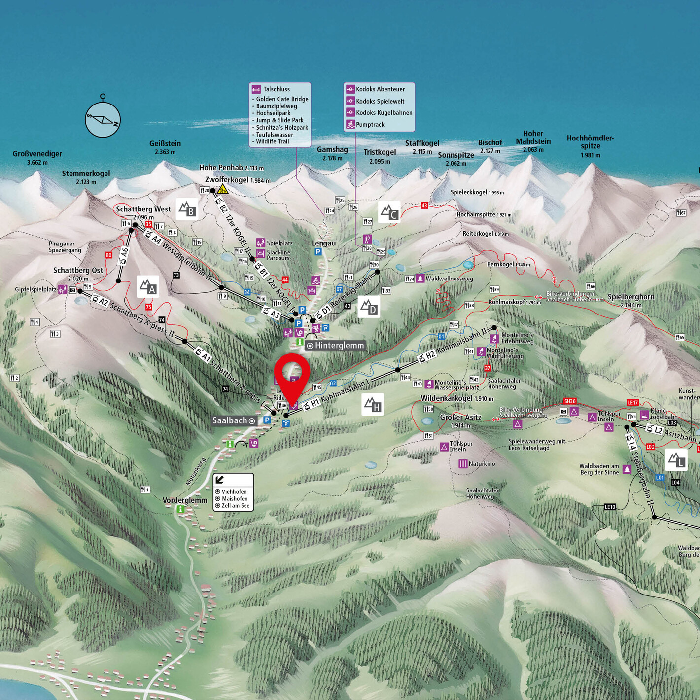 Learn To Ride Park | Infrastructure in Saalbach Hinterglemm
